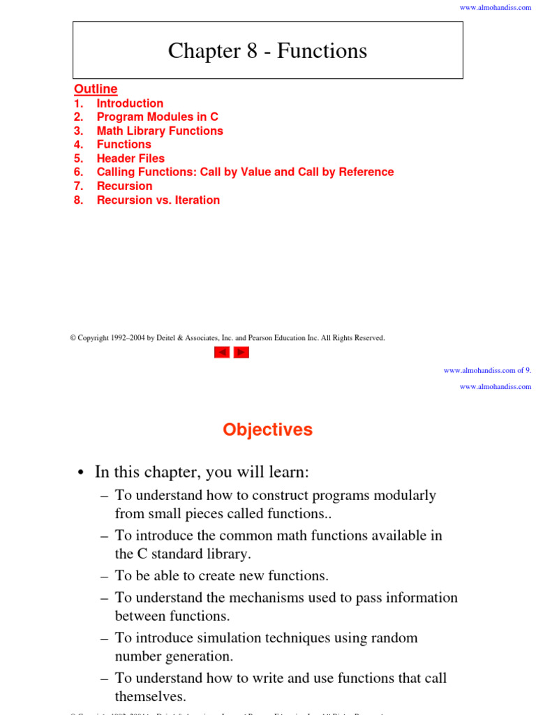 Chapitre8 Fonctions | Download Free PDF | Integer (Computer Science) | Iteration