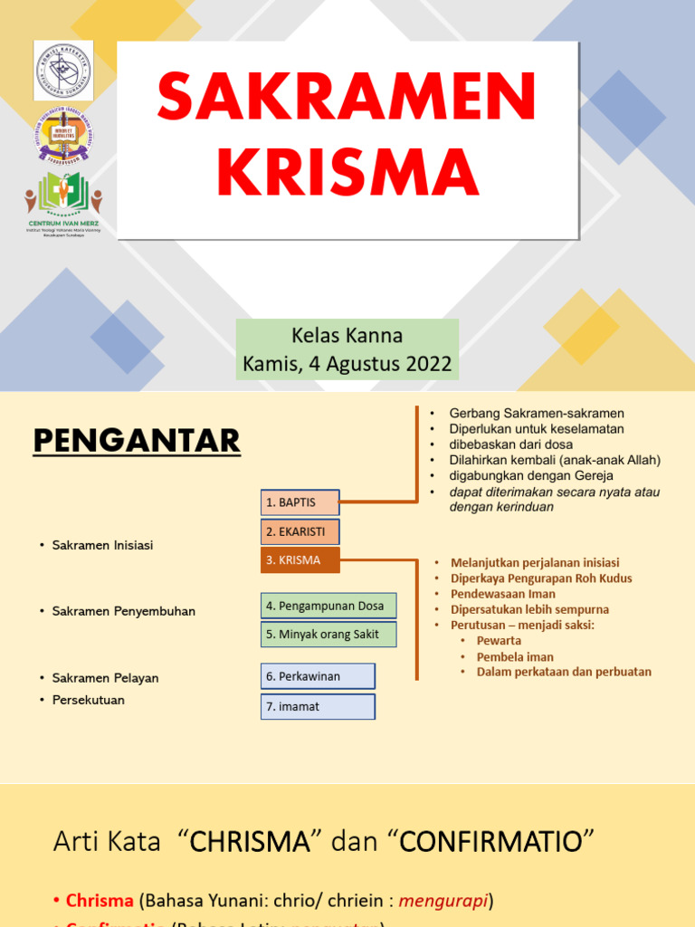 Sakramen Krisma | PDF
