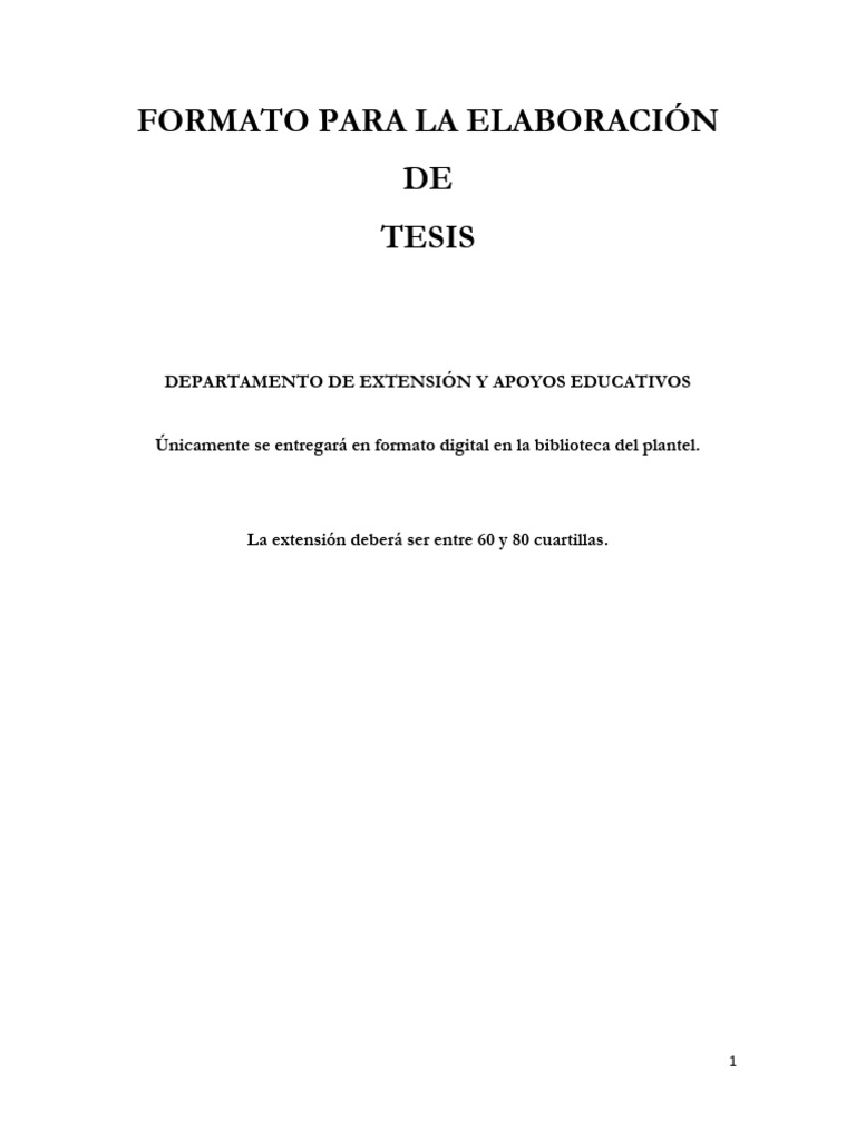 Formato Tesina | PDF