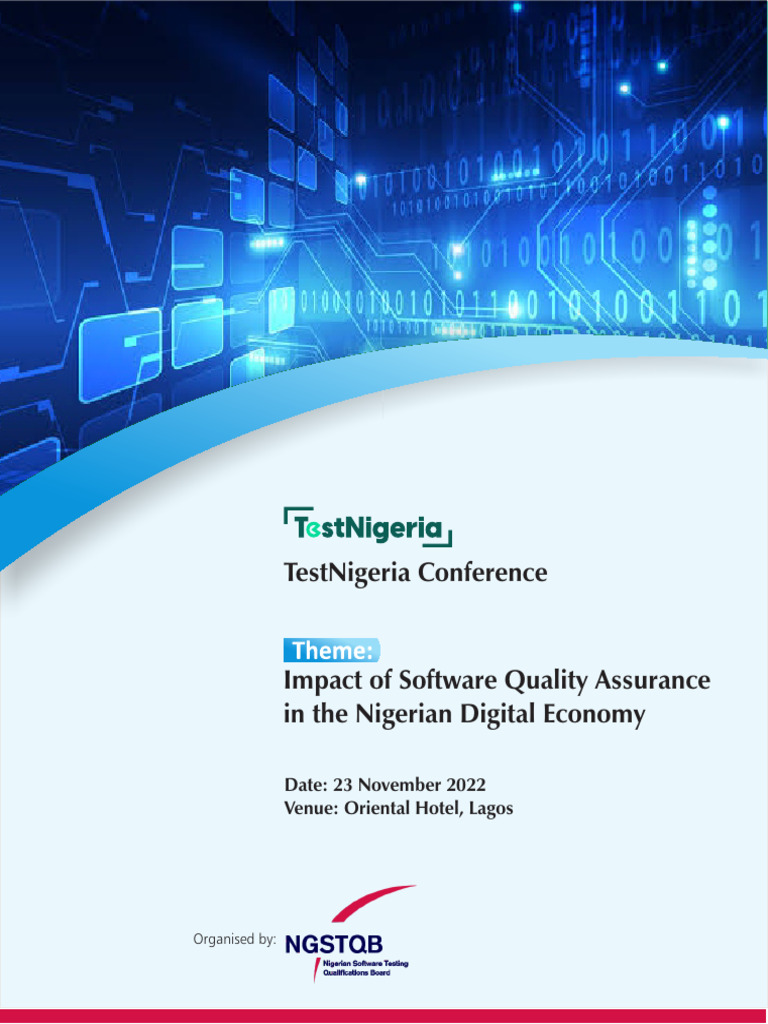 Test Nigeria Conference Press Kit | PDF | International Software ...