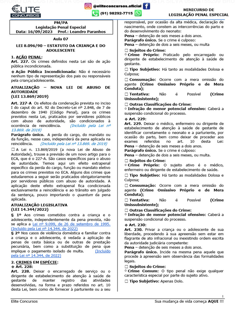 (Incluído Pela Lei Nº 13.869. de 2019) (Incluído Pela Lei Nº 13.869. de 2019) | PDF | Crimes ...
