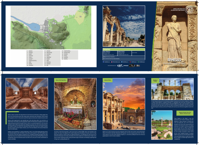 Explore Ephesus: Ancient City Guide | PDF | Mary, Mother Of Jesus