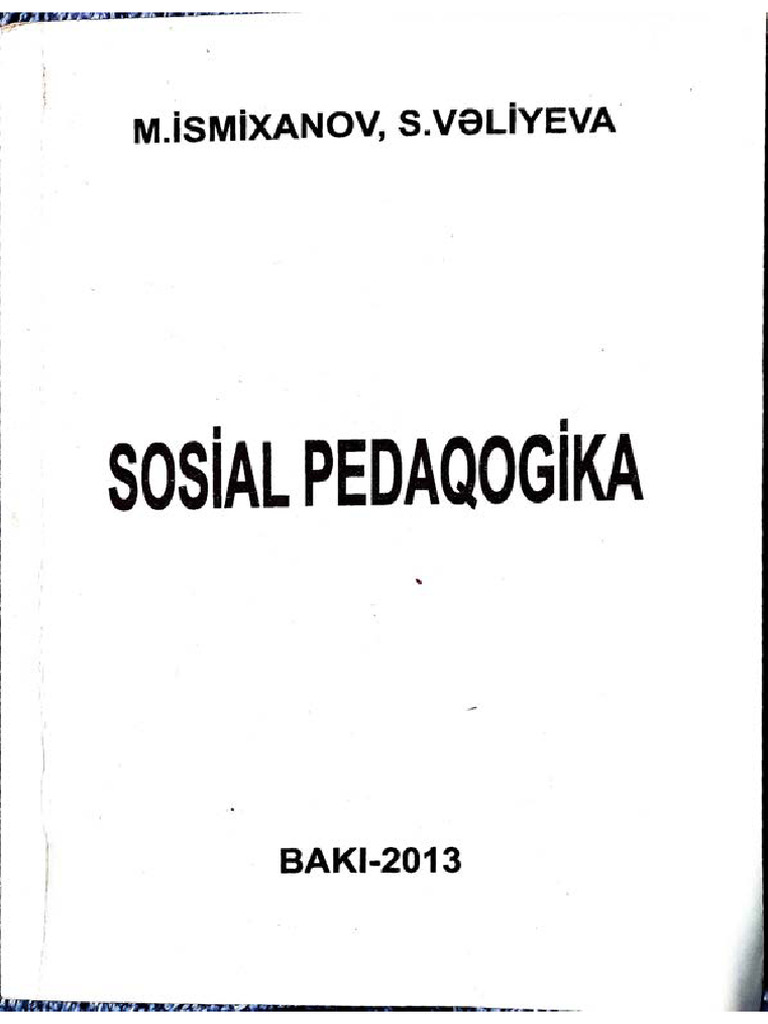 Sosial Pedaqogika | PDF