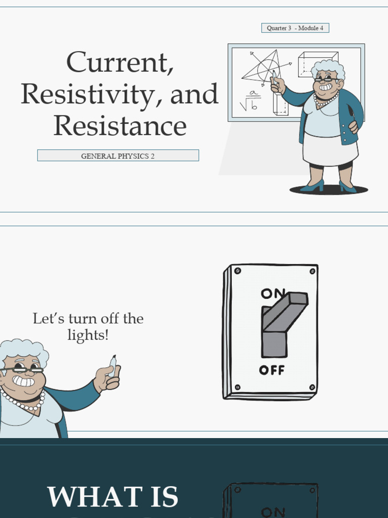 Understanding Electricity: Current & Resistance | PDF | Electrical ...