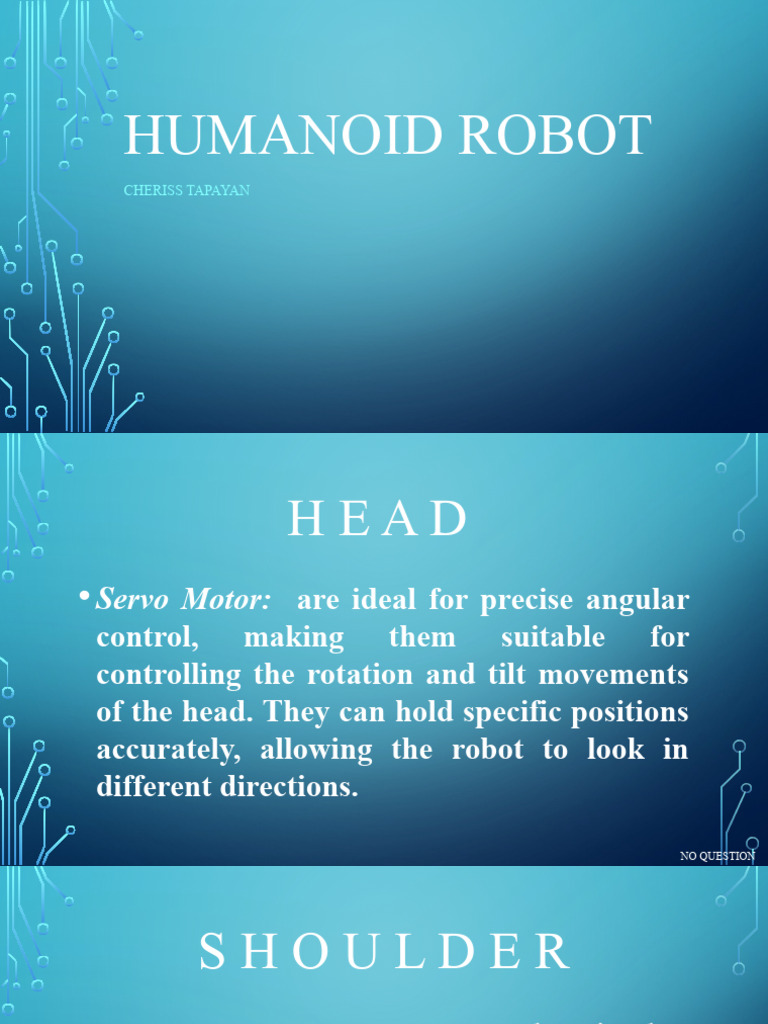 Humanoid Robot | PDF