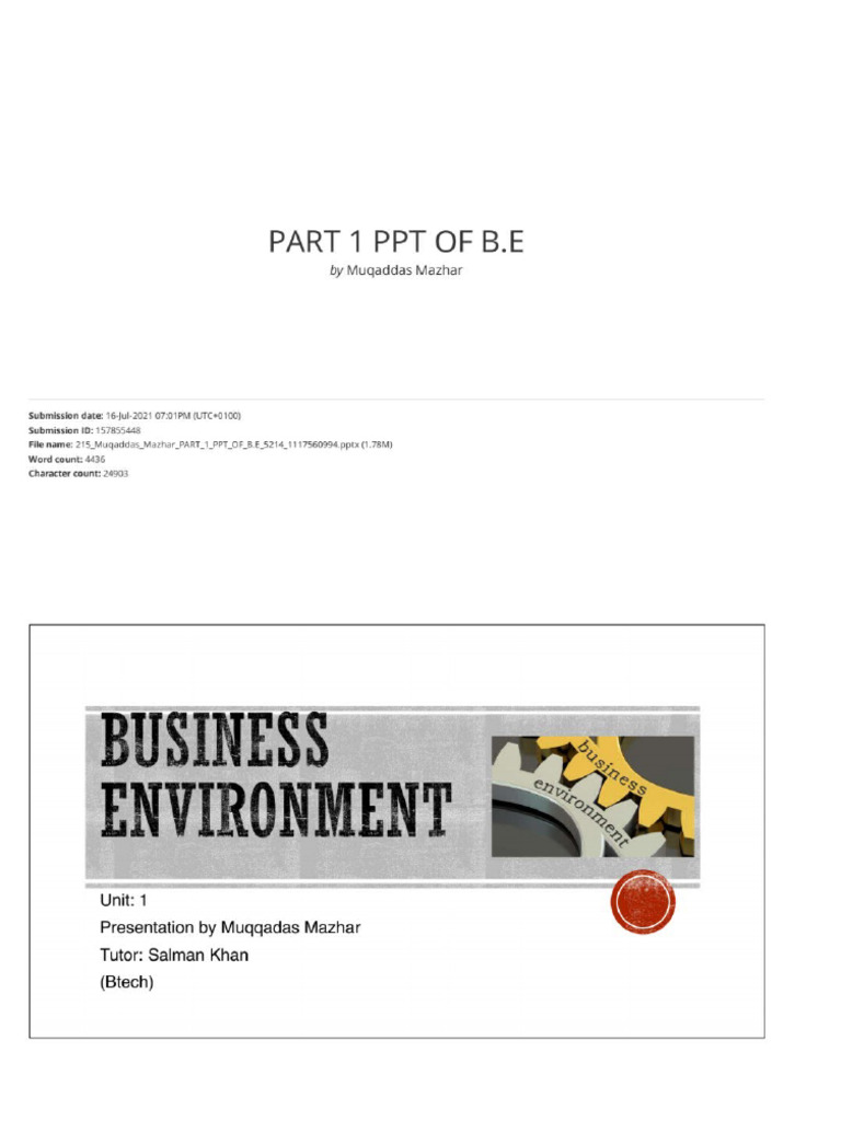 Part 1 PPT of Be - 210729 - 200038 | PDF