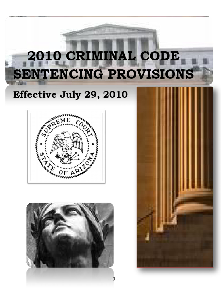 2010 Sentencing Guidelines PDF | PDF | Probation | Felony