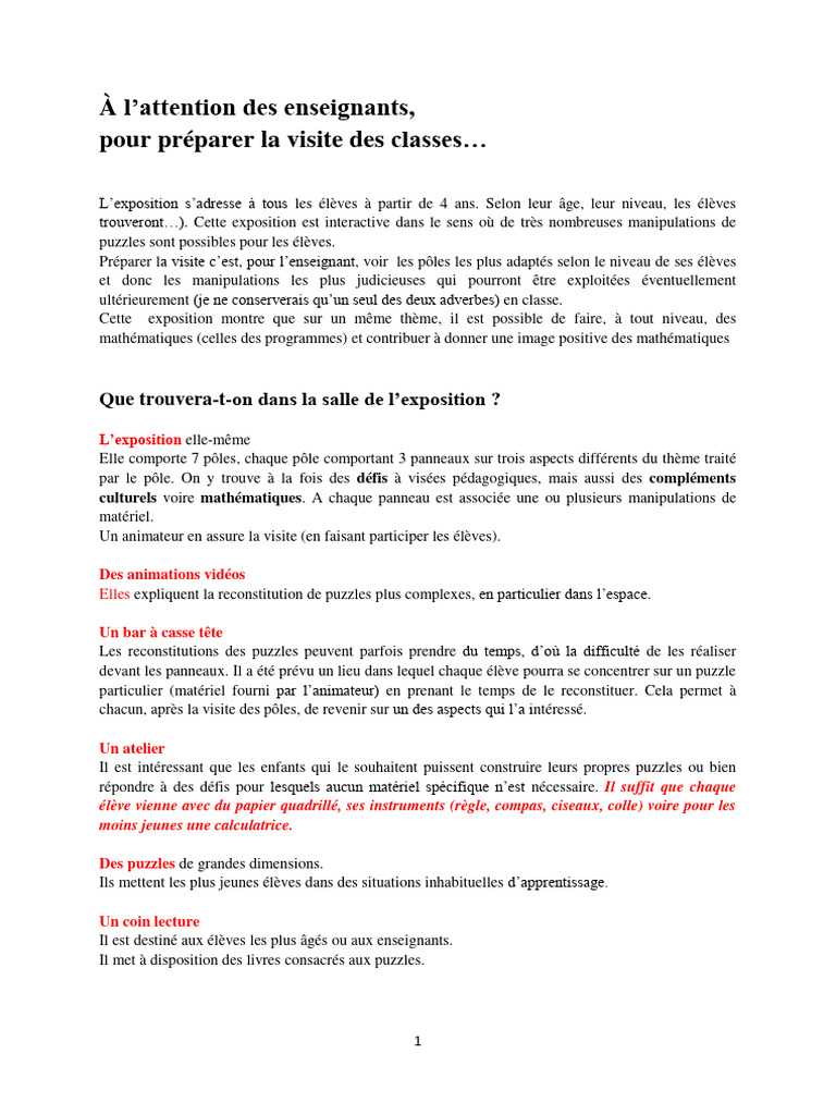 Expo interactive sur les mathématiques | PDF | Zone | Mathématiques