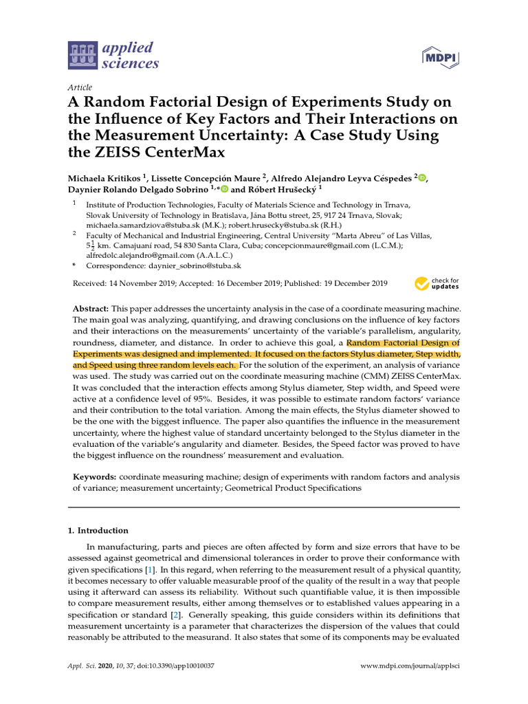 Factorial Design | PDF | Errors And Residuals | Statistics