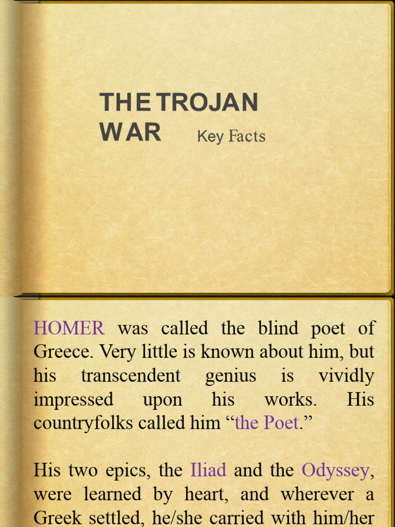 Trojanwar - Key Facts | PDF | Trojan War | Hector