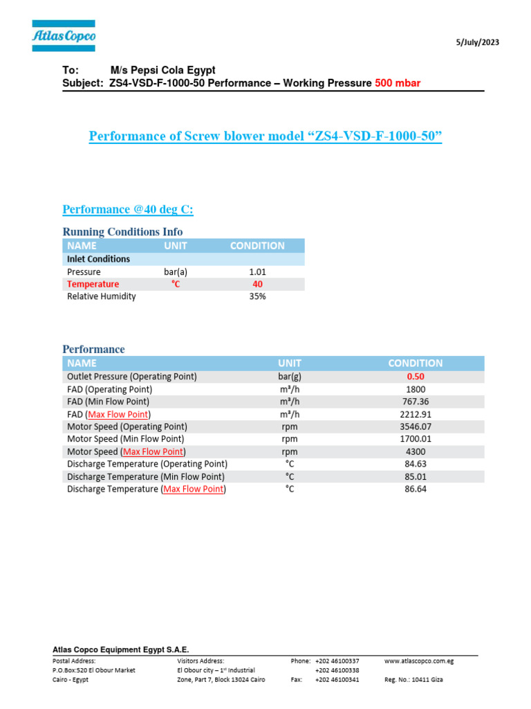 ZS4-VSD-F-1000-50 (Working Pressure 500 Mbar) | PDF | Applied And Interdisciplinary Physics ...