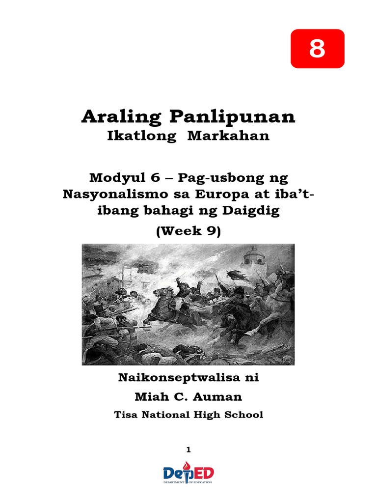 Modyul6 Q3 AP8 | PDF