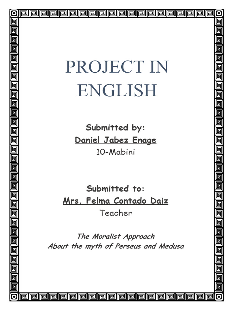 Project in English II | PDF