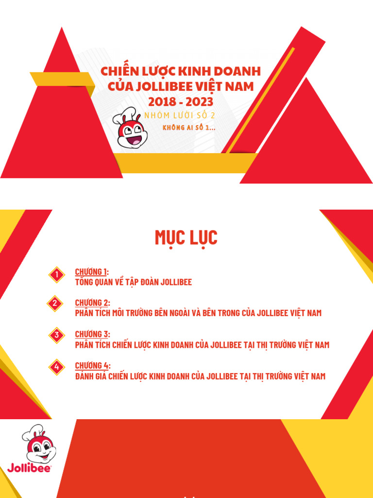 Jollibee - Nhom 3 - CLKDTC | PDF