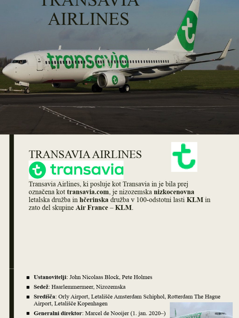 Transavia Airlines | PDF