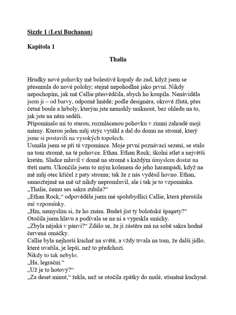 Sizzle 1 (Lexi Buchanan) | PDF