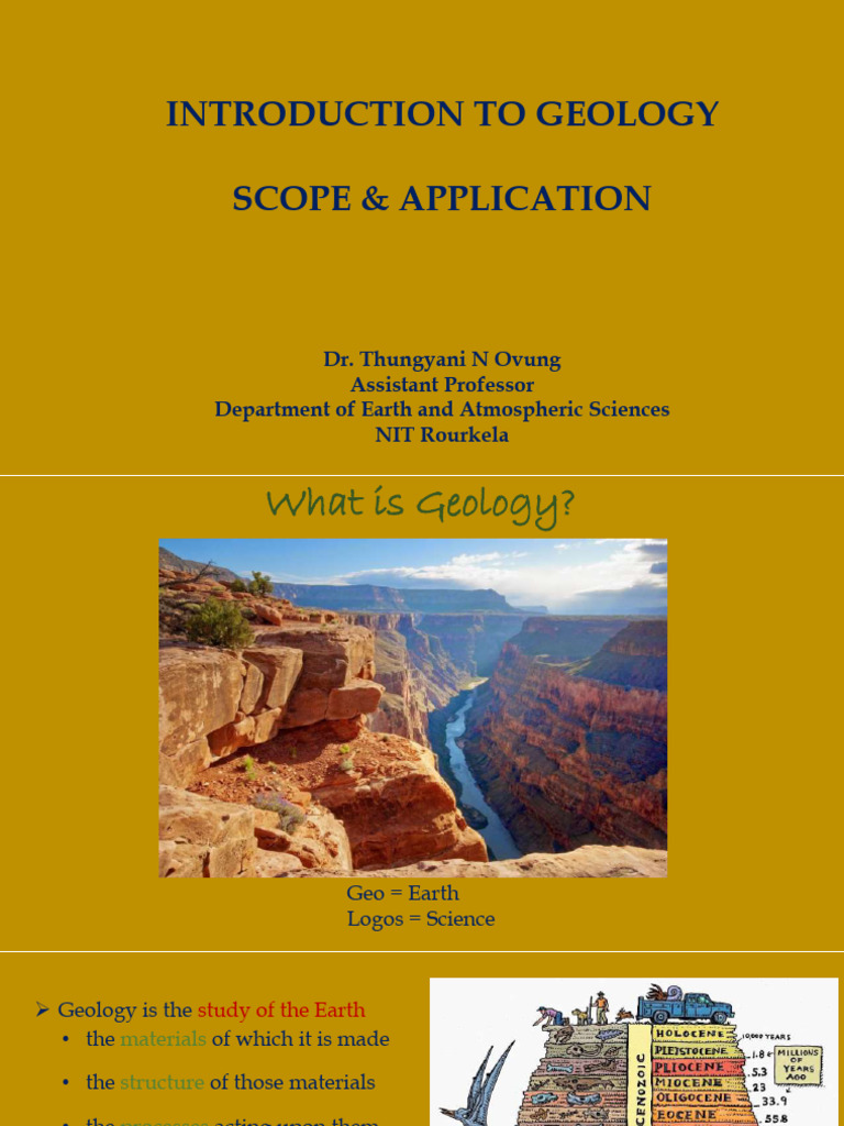 Mining Geology Part 1 | PDF | Geology | Earth Sciences