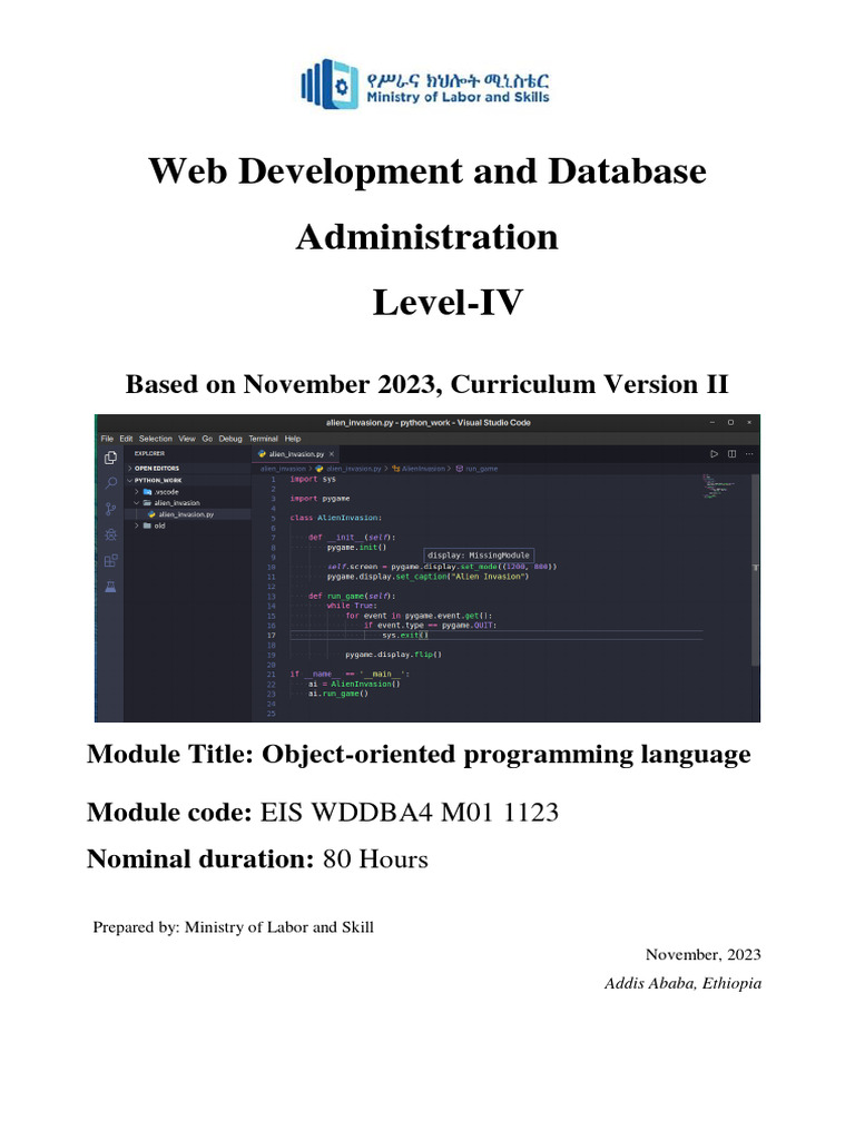 TM01 Apply Object-Oriented Programming Language Skills | PDF | Object ... TM01 Apply Object-Oriented Programming Language Skills | PDF | Object ...