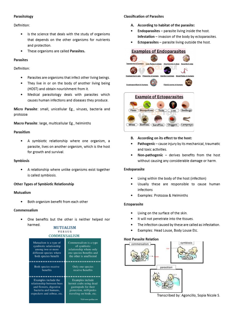 Parasitology | PDF | Parasitism | Infection Parasitology | PDF | Parasitism | Infection