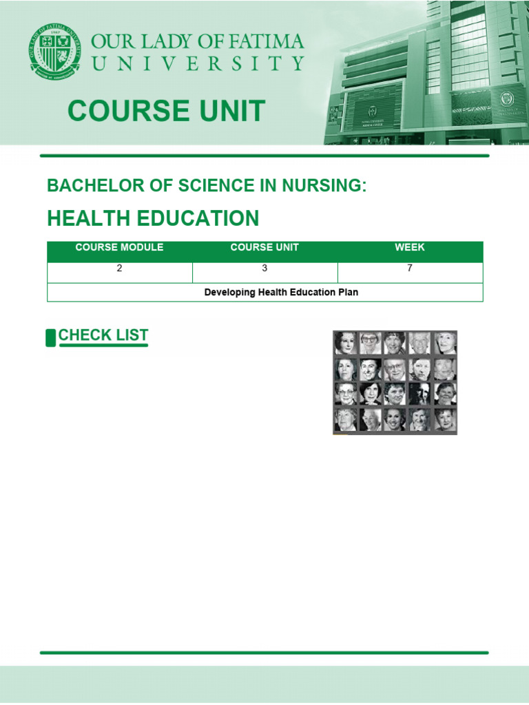 Nursing Education Objectives Guide | PDF | Learning | Experience