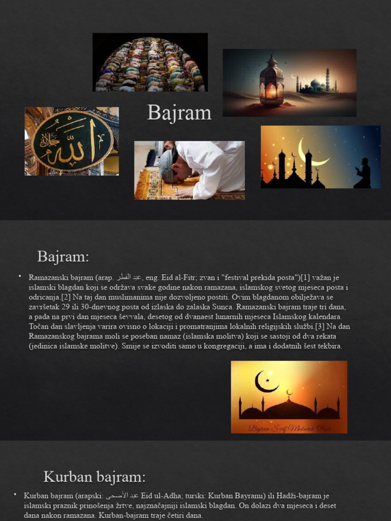 Bajram Prezentacija | PDF