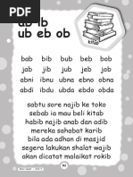 Modul Belajar Membaca ANAK TK Dan PAUD | PDF