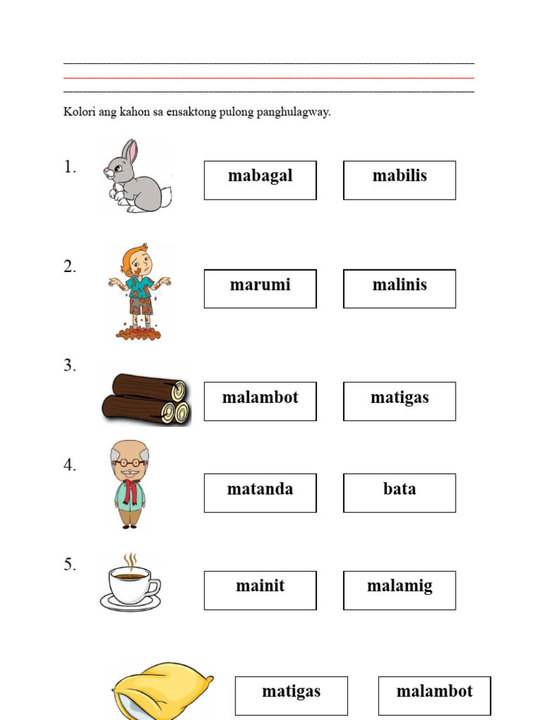 Pulong Panghulagway 1 | PDF