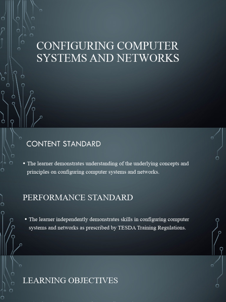 My-Configuring Computer Systems and Networks | PDF | Windows Registry | Windows 2000