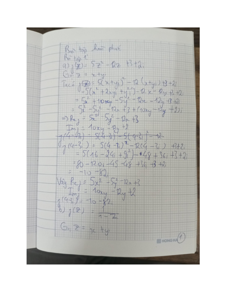 Bai Tap Ham Phuc | PDF