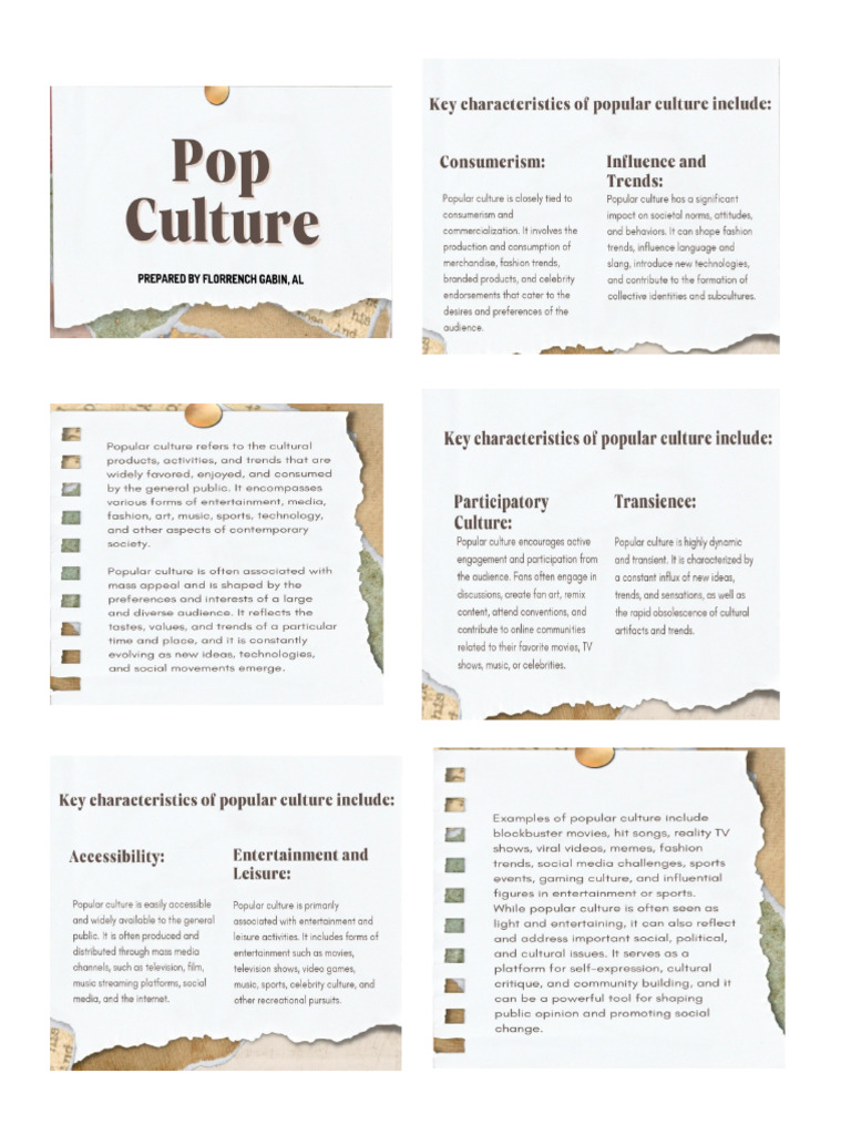 Pop-culture | PDF