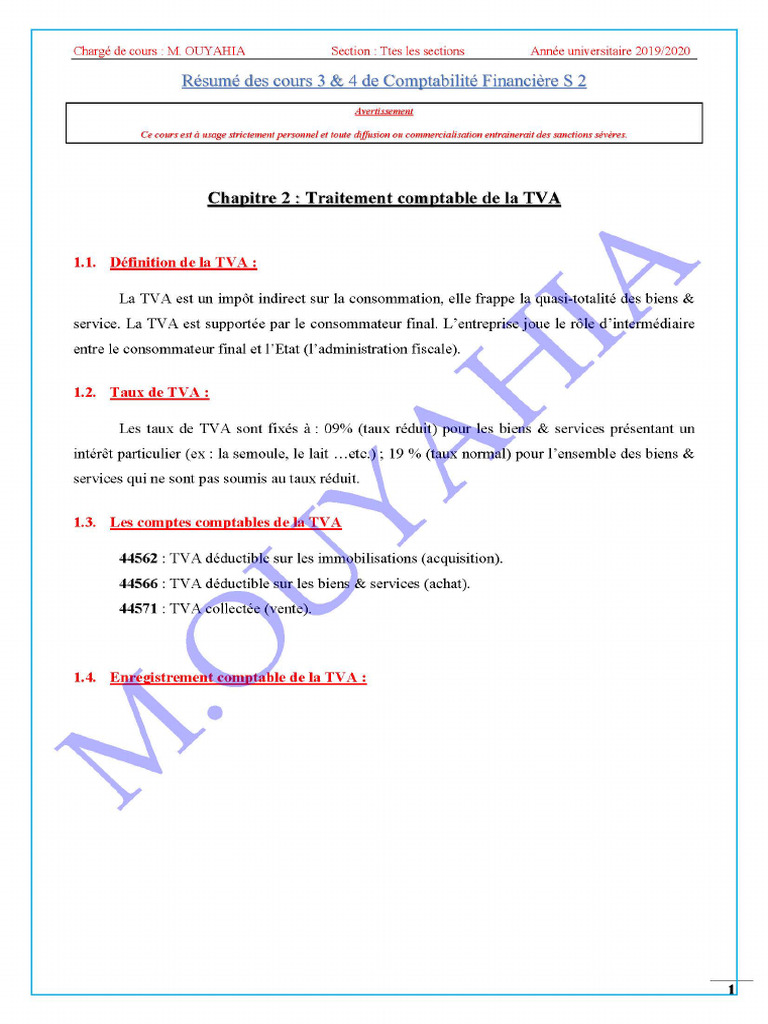 2.la TVA | PDF