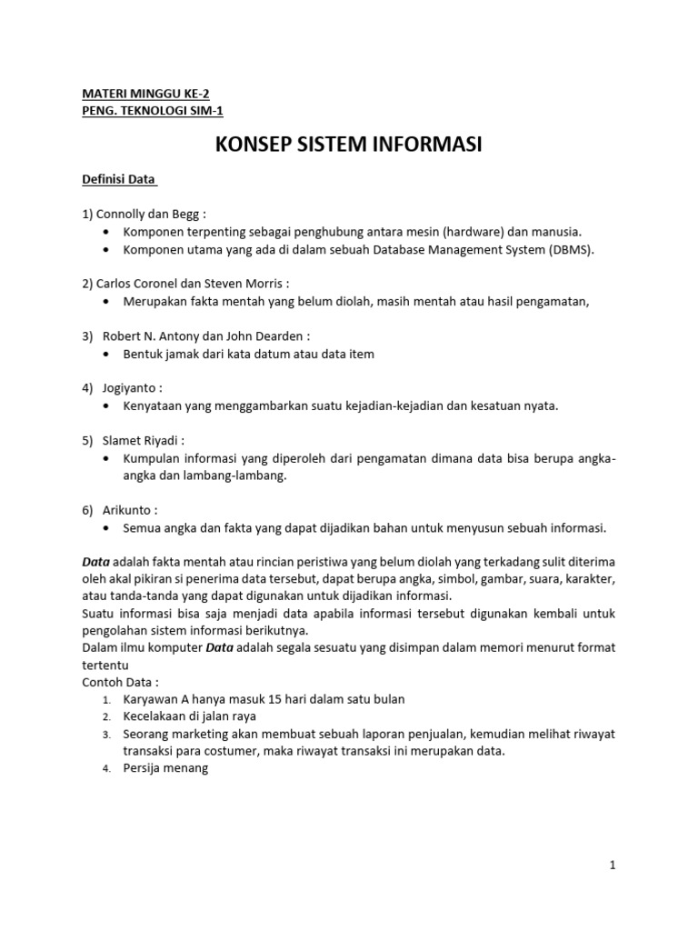 MM2 Konsep Sim | PDF