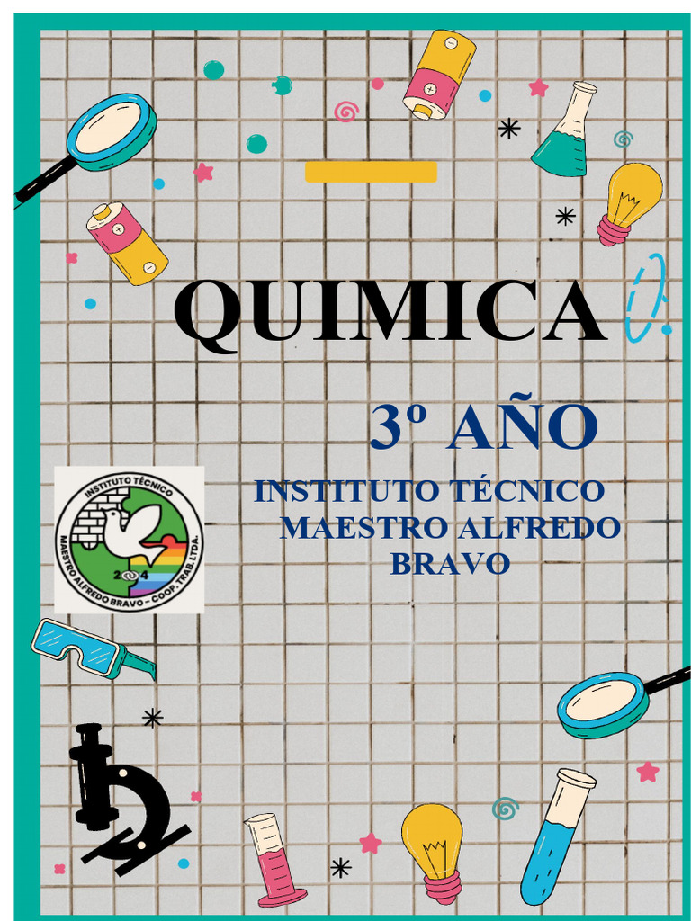 Cuadernillo De Química 3 Itmab Pdf Enlace Covalente Enlace Químico
