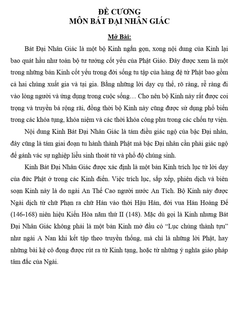 ĐỀ CƯƠNG BDNG | PDF