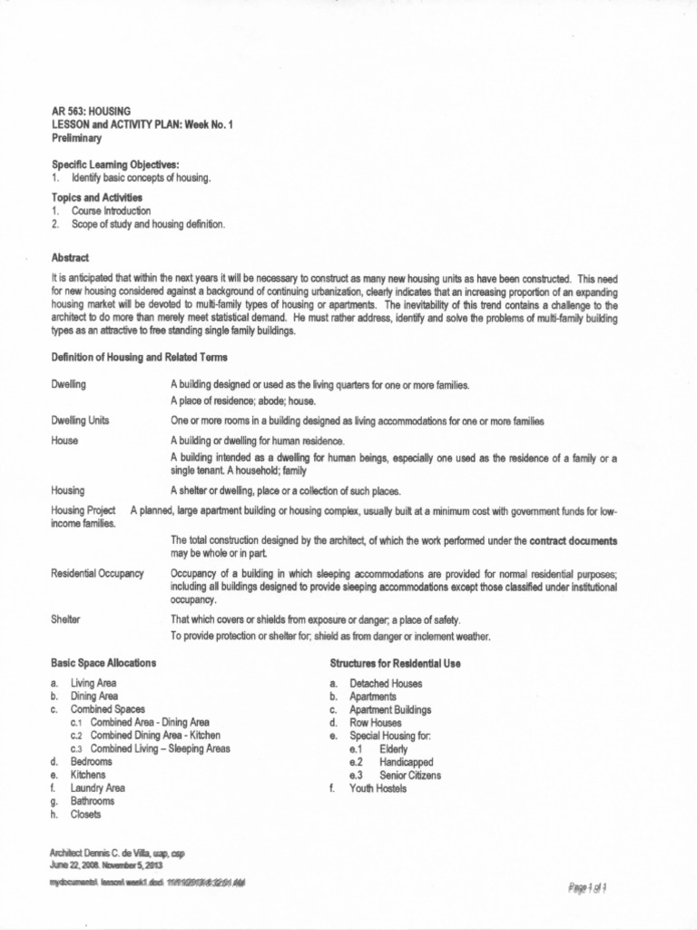 1 Prelims Lecture Module 1 Lessons 1 To 3 | PDF