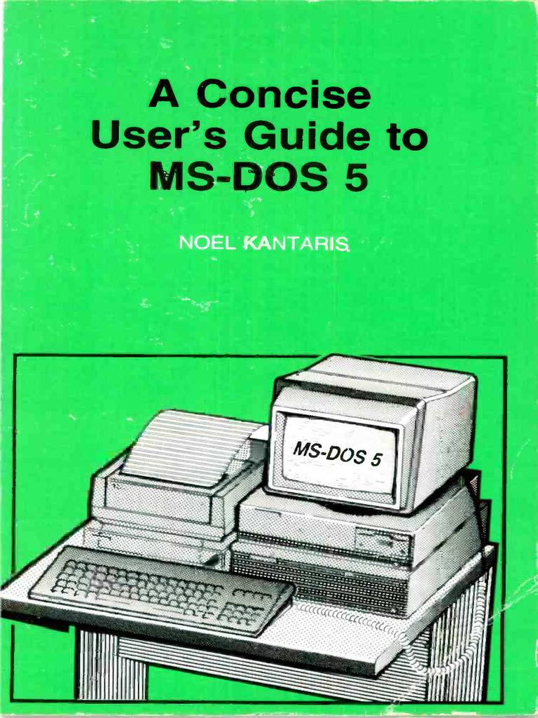 Babani 318 A Concise Users Guide To MS Dos 5 | PDF | Dos | Computer File
