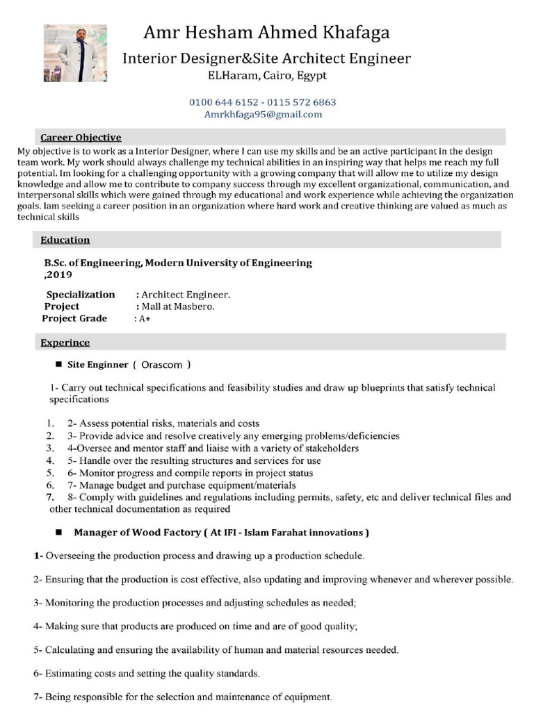 Amr Khafaga (2) - 1 | PDF