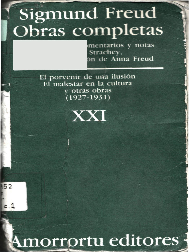 Freud S El Malestar en La Cultura (1930) Tomo XXI Cap VI VII VIII | PDF
