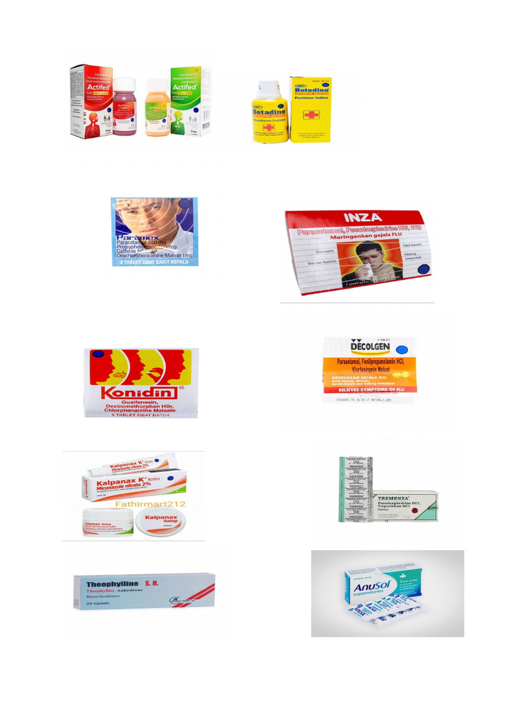 Contoh Obat-Obat | PDF