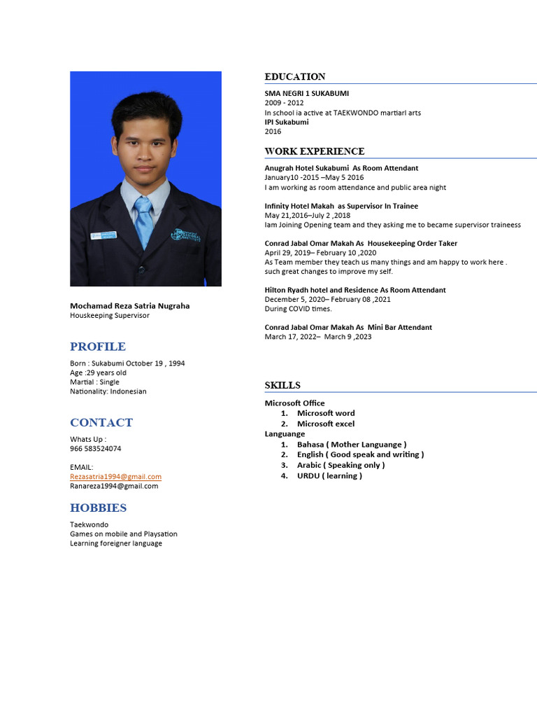 Mochamad Reza Satria Nugraha | PDF