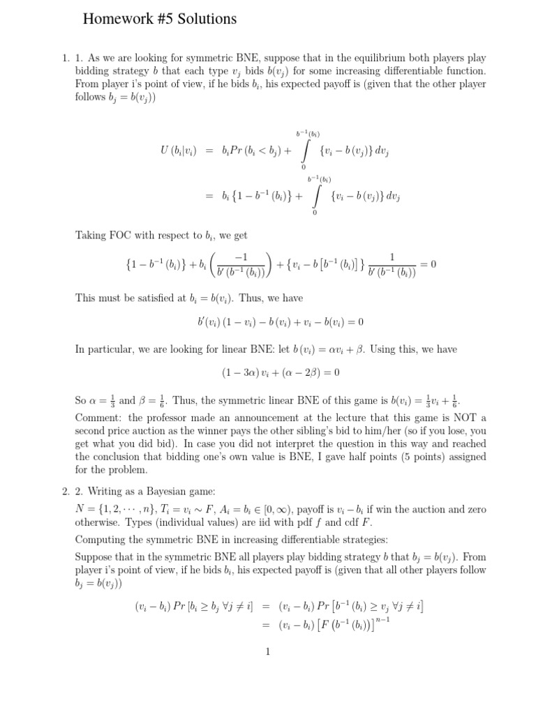 Pset 5 Sol | PDF | Probability Theory | Applied Mathematics