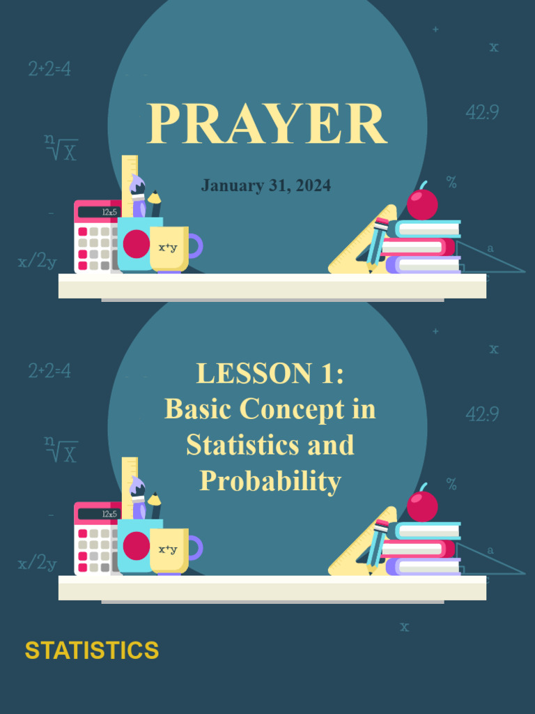 Statistics Lesson 1 | PDF | Statistics | Descriptive Statistics