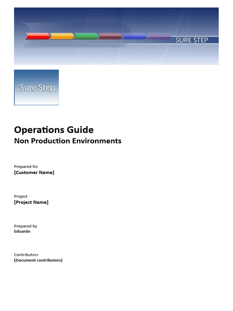 3.7.2 - Non Production Environments Operations Guide - CRM | PDF | Web ...