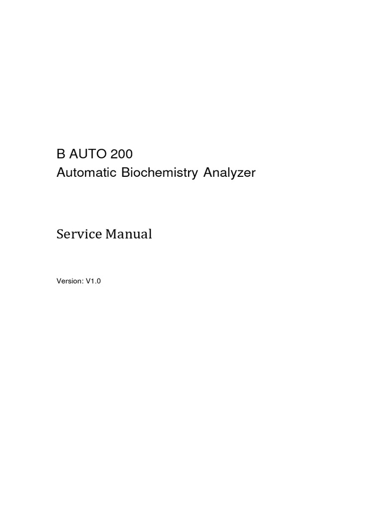 B AUTO 200 Service Manual Guide | PDF | Printed Circuit Board | Light ...