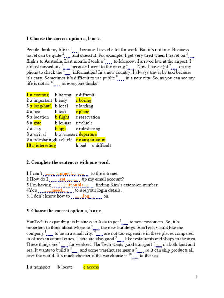 Review - Exercises 1-4 | PDF