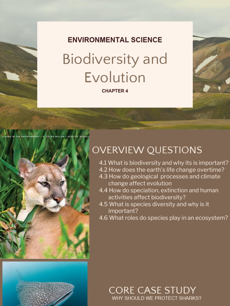 Chapter 4 Biodiversity and Evolution | Download Free PDF | Natural Selection | Biodiversity