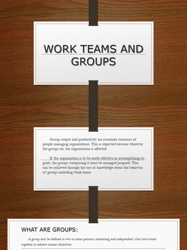 Managing Groups and Teams | PDF | Goal | Psychology