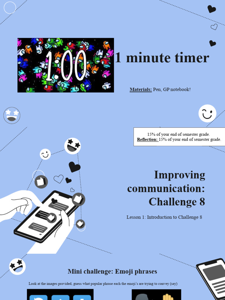Introduction To Challenge 8 - Improving Communication | PDF ...