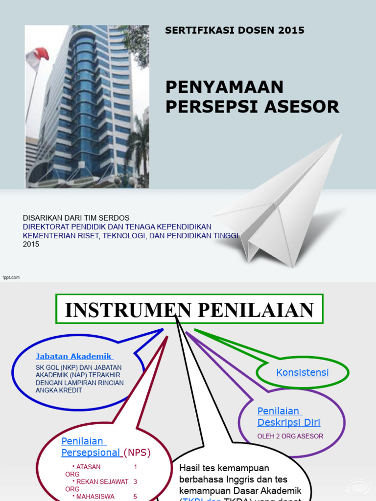 Penyamaan Persepsi Asesor | PDF
