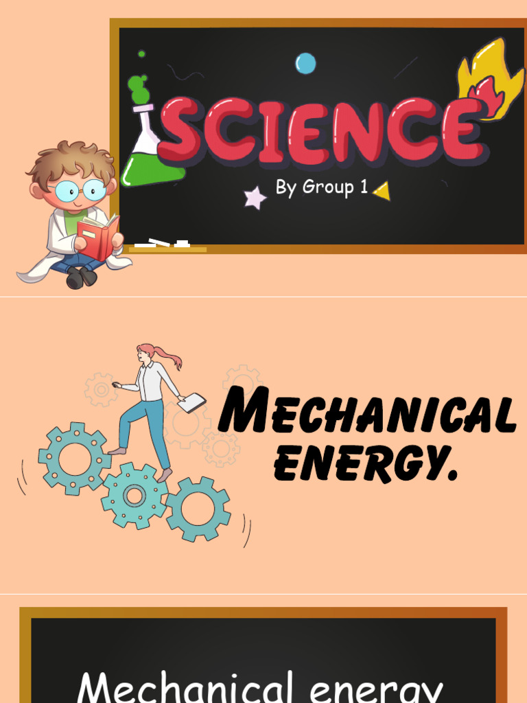 Types of Mechanical Energy. | PDF | Potential Energy | Kinetic Energy